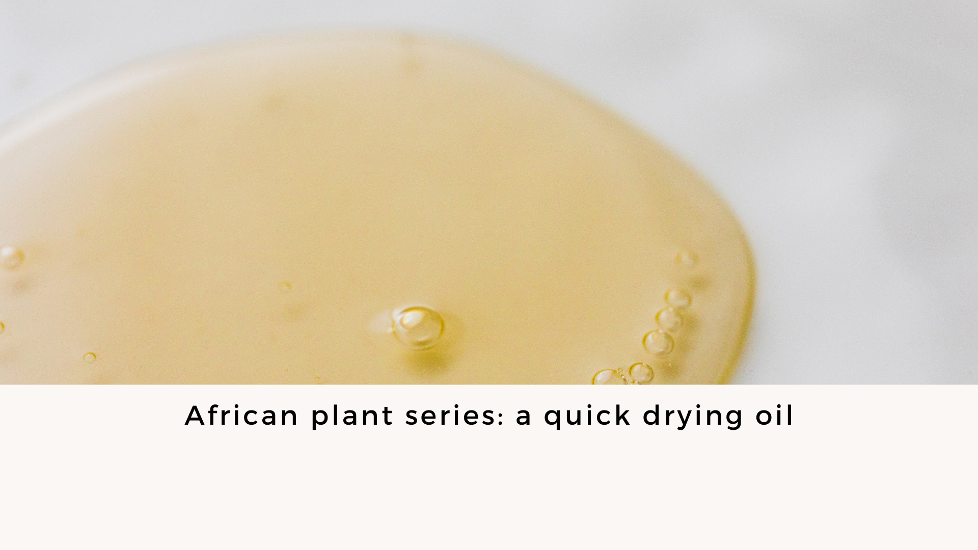 Abyssinian Oil For Nail Care – Sainte Nèl