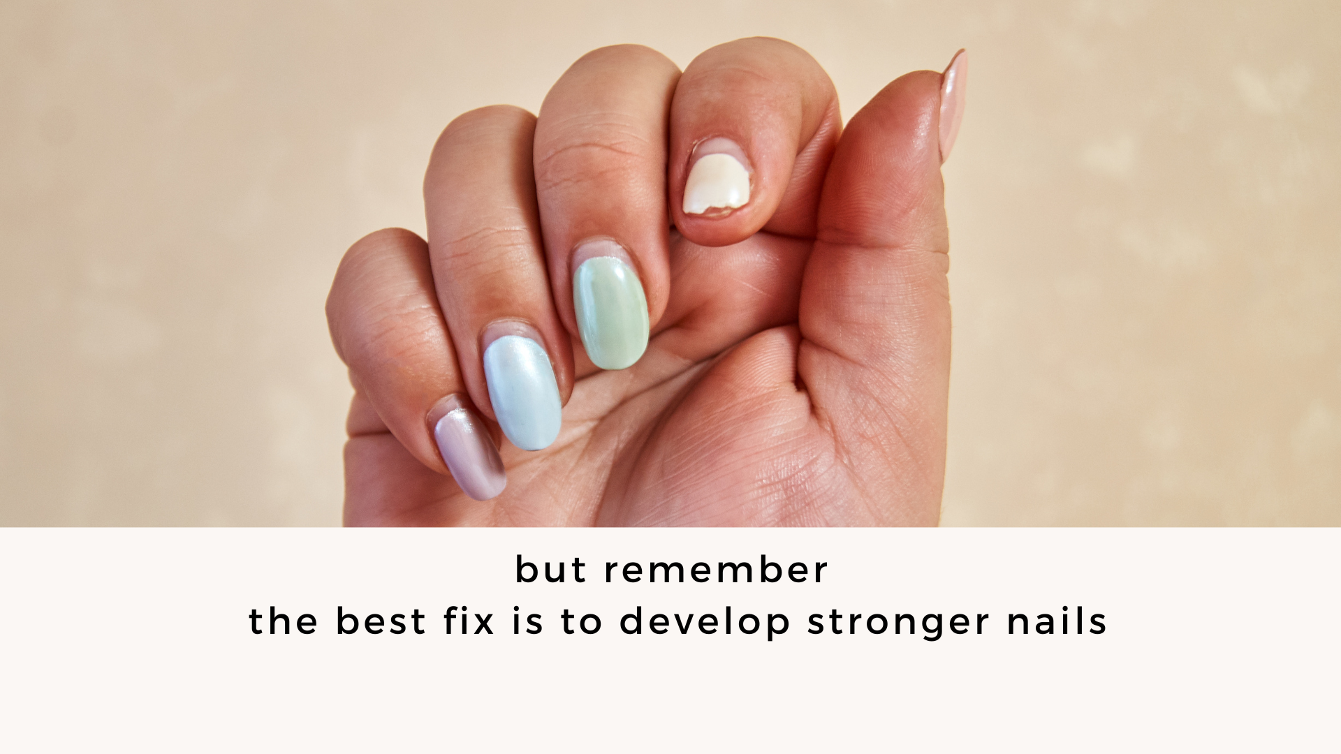 3 DIY Fixes for a Broken or Split Nail – Sainte Nèl